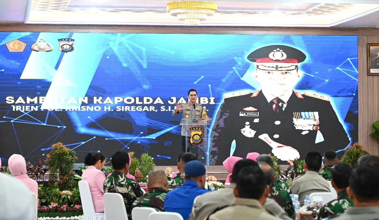 Buka Puasa Bersama TNI-Polri, Polda Jambi dan Korem 042 Gapu Perkuat ...